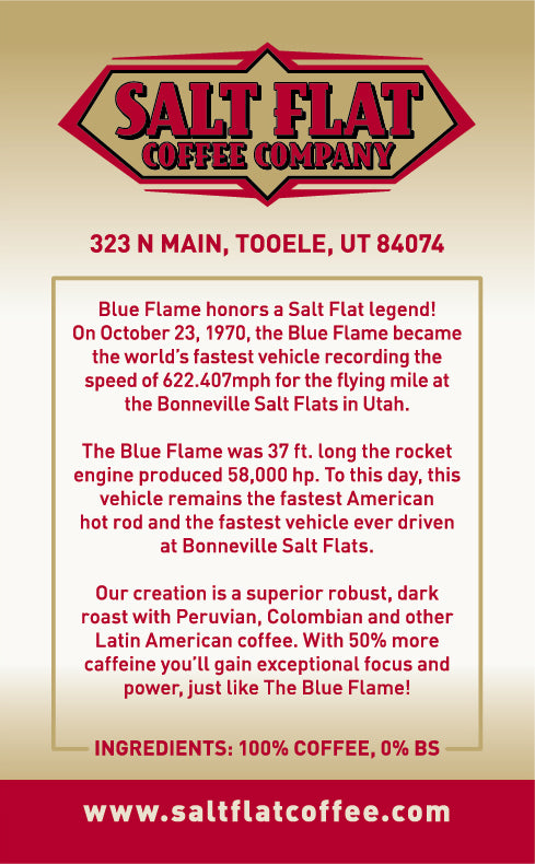 Blue Flame – Salt Flat Coffee